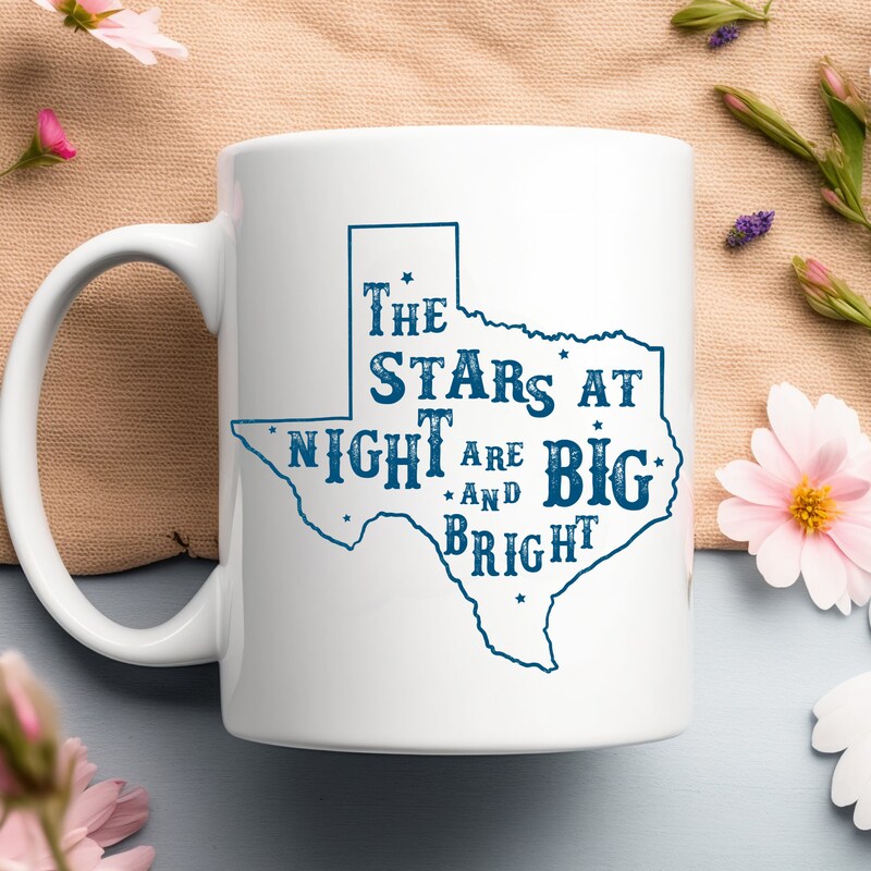 Texas Mug - Etsy