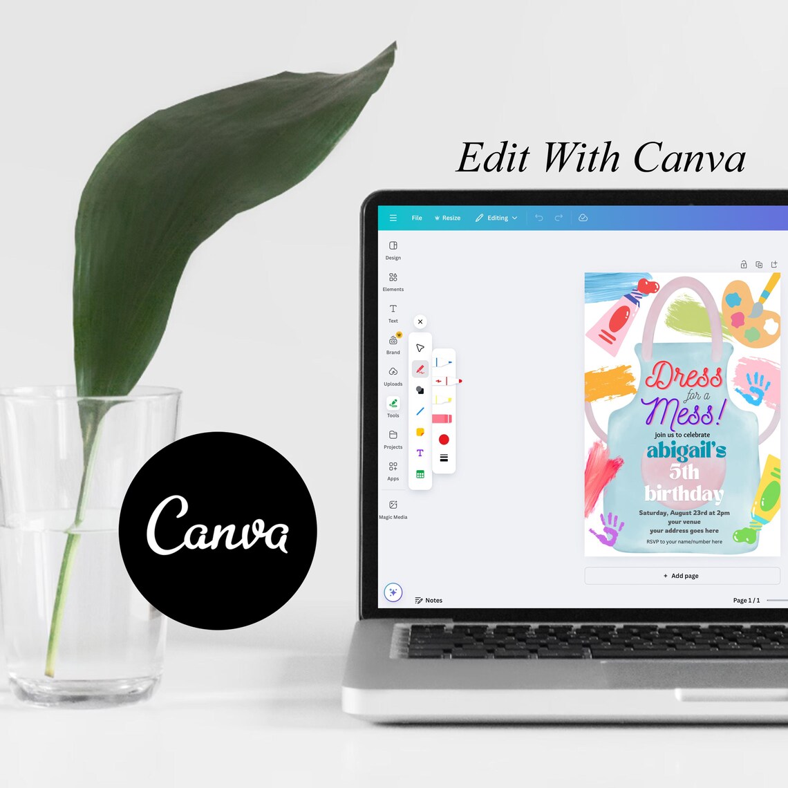 Editable off TWO the Races Birthday Invitation, Girl Pink Preppy Derby ...