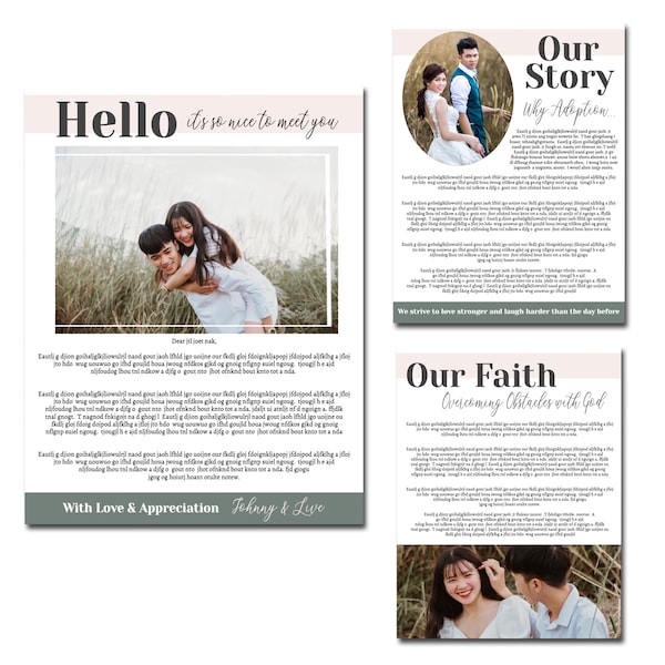 Adoption Book - Etsy