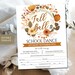 Fall Ball Dance Theme Template Set Printable High School Formal, Autumn ...