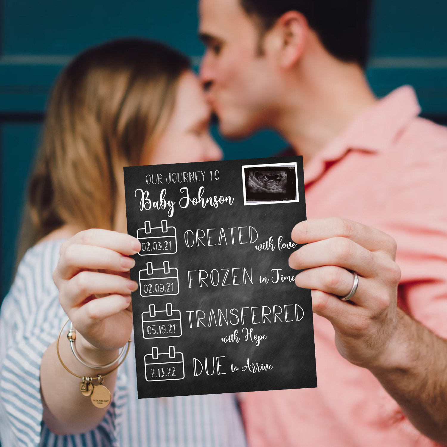 Printable IVF Milestone Sign, IVF Pregnancy Timeline TTC Journey ...