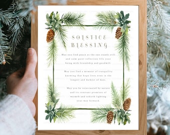 Imbolc Art, Winter Imbolc Blessings Poem Decor, Imbolc Blessings Pagan ...
