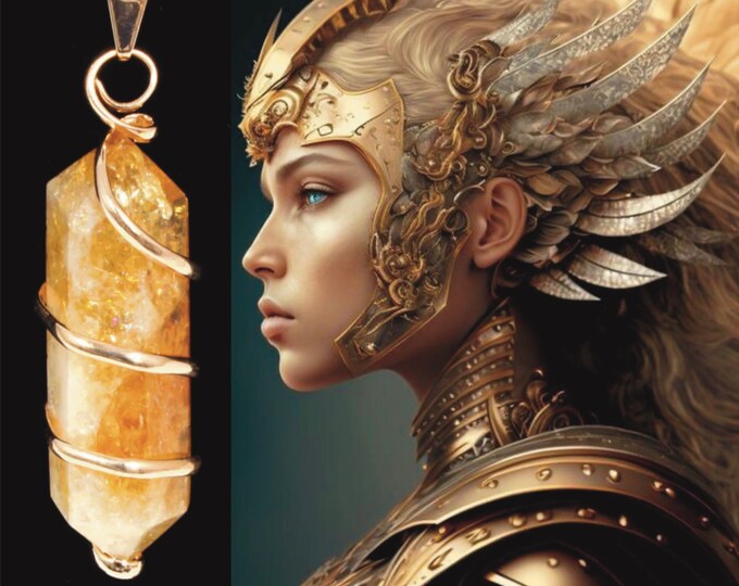 Valkyrie Warrior Spirit Bond Spirit Companion Spirit Vessel Necklace - Etsy