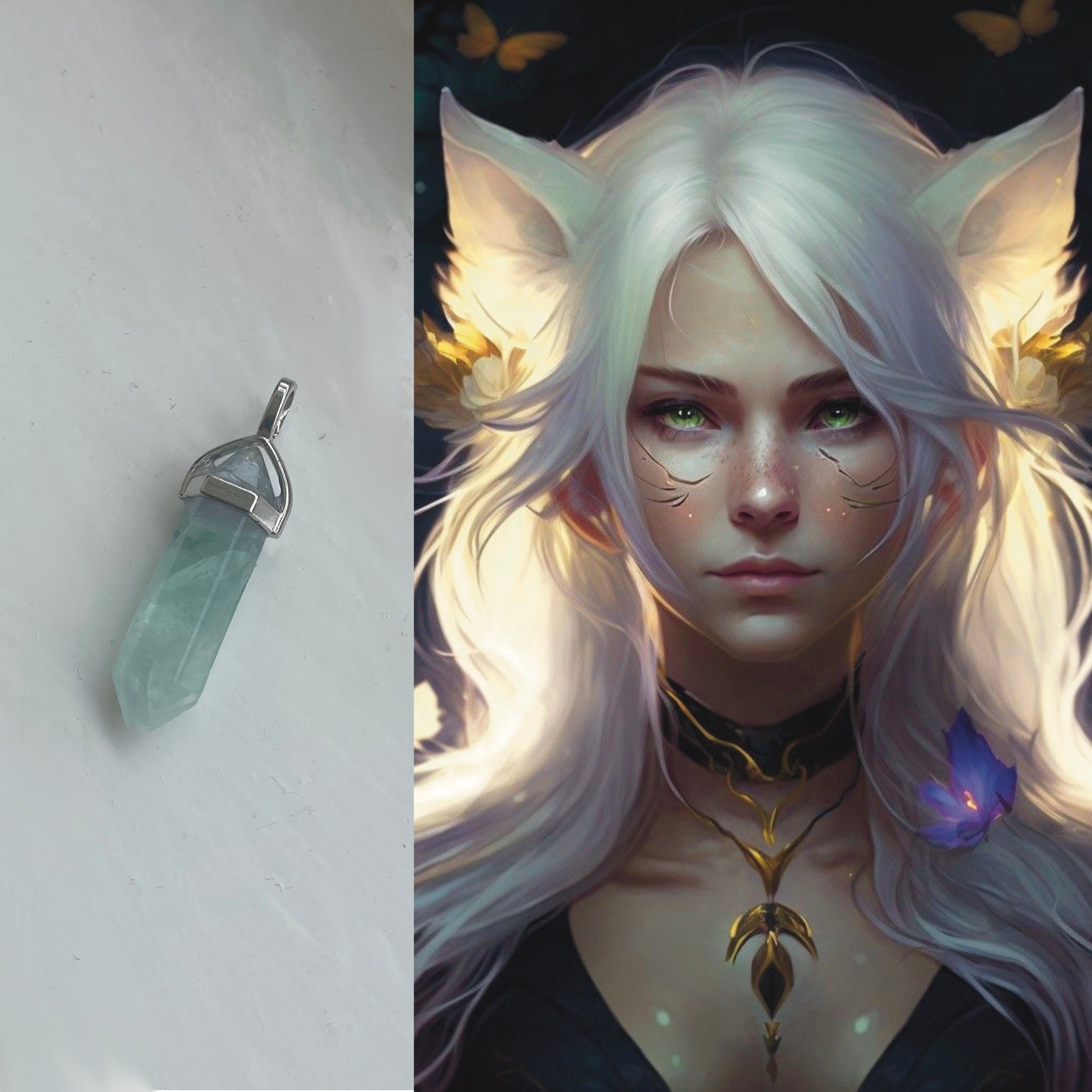 Noble Kitsune Princess Spirit Bond Spirit Companion Spirit - Etsy