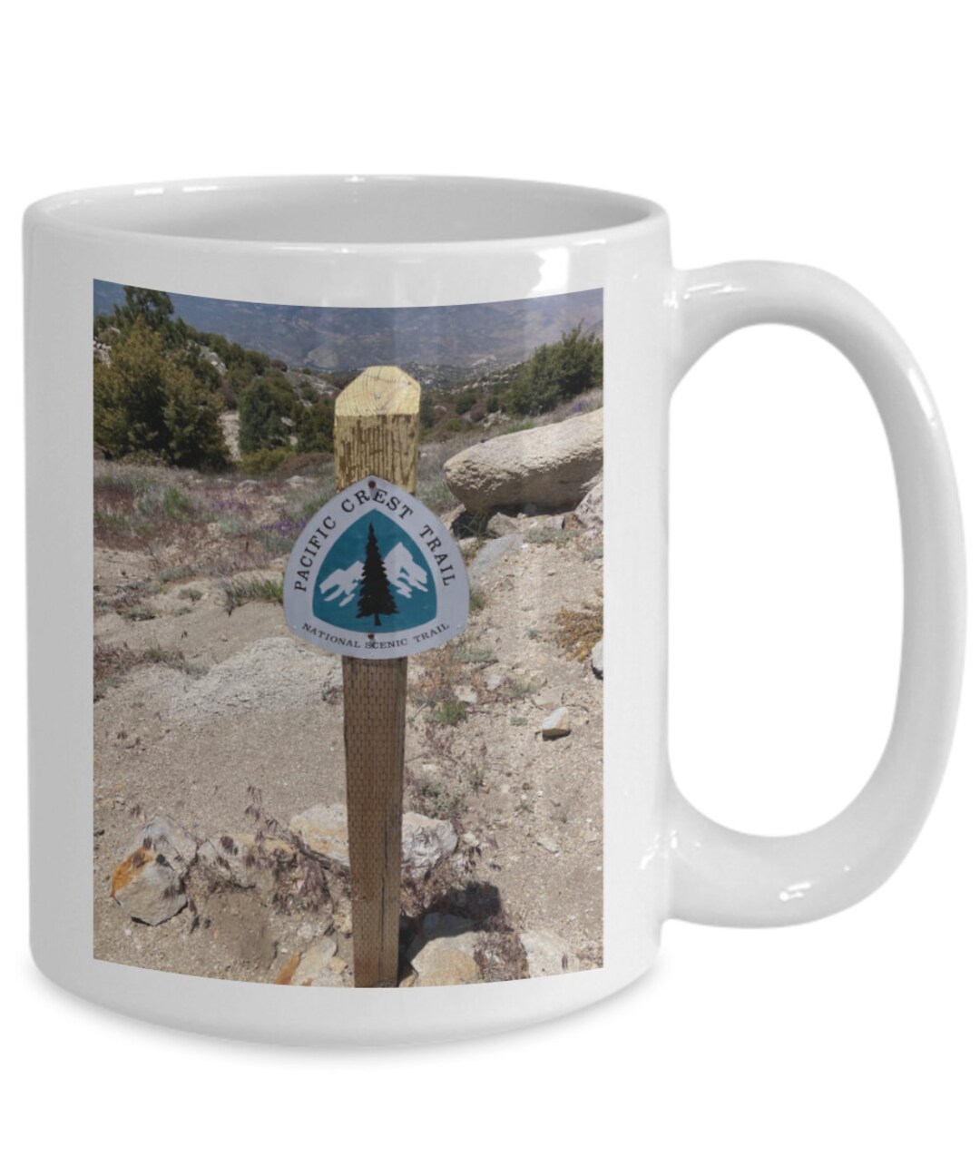 PCT Hiker Gift Mug, PCT Sign From the Trail - Etsy