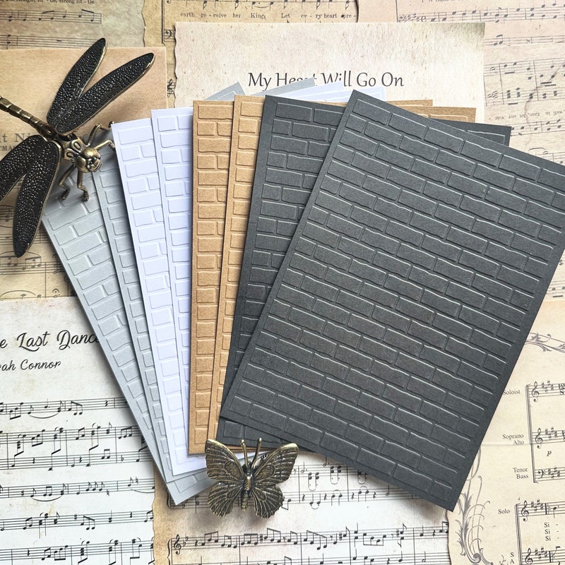 Embossed Paper - Etsy