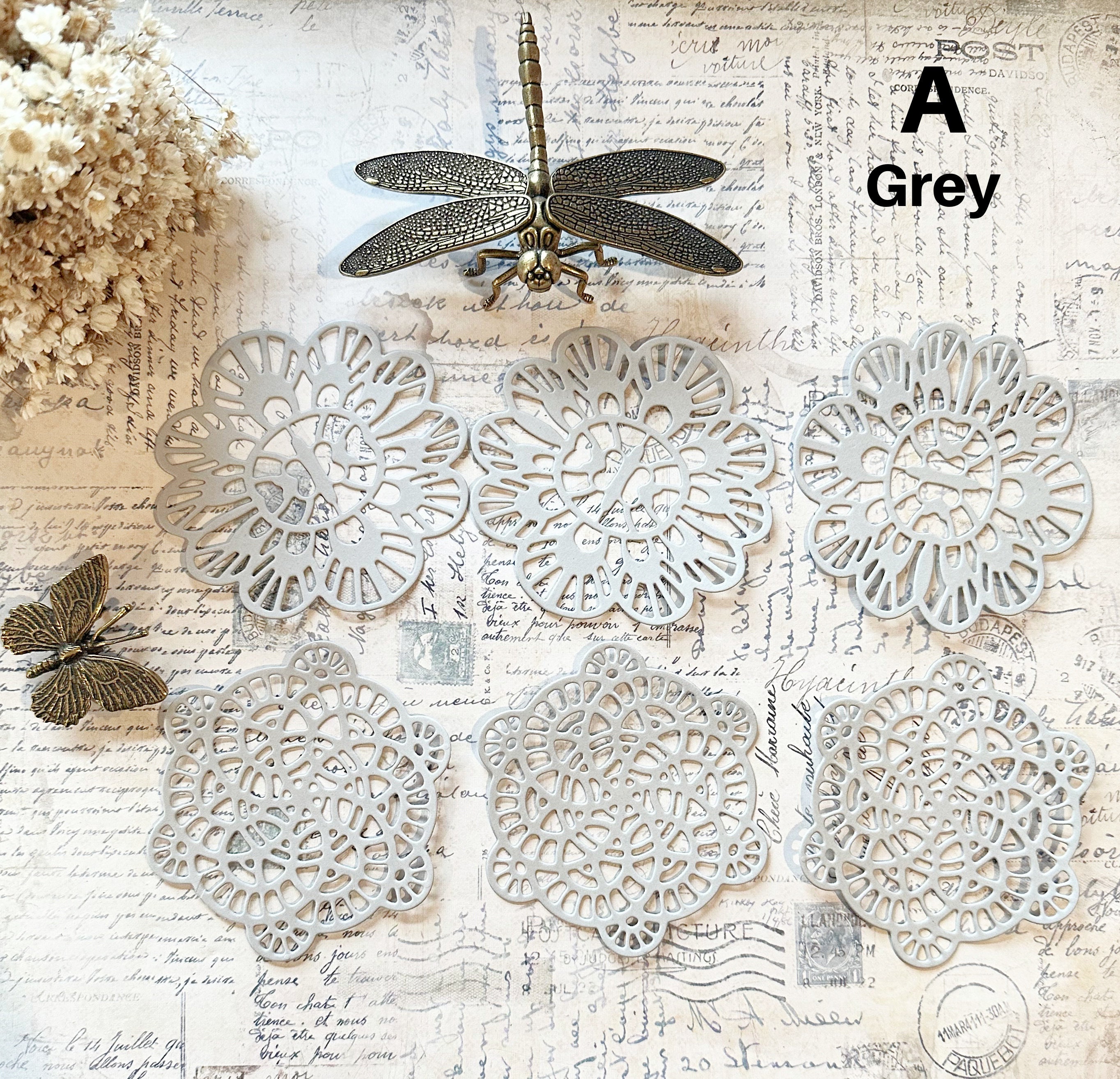 Paper Doilies Die Cut, Junk Journals, Scrapbooking, Bullet Journaling ...