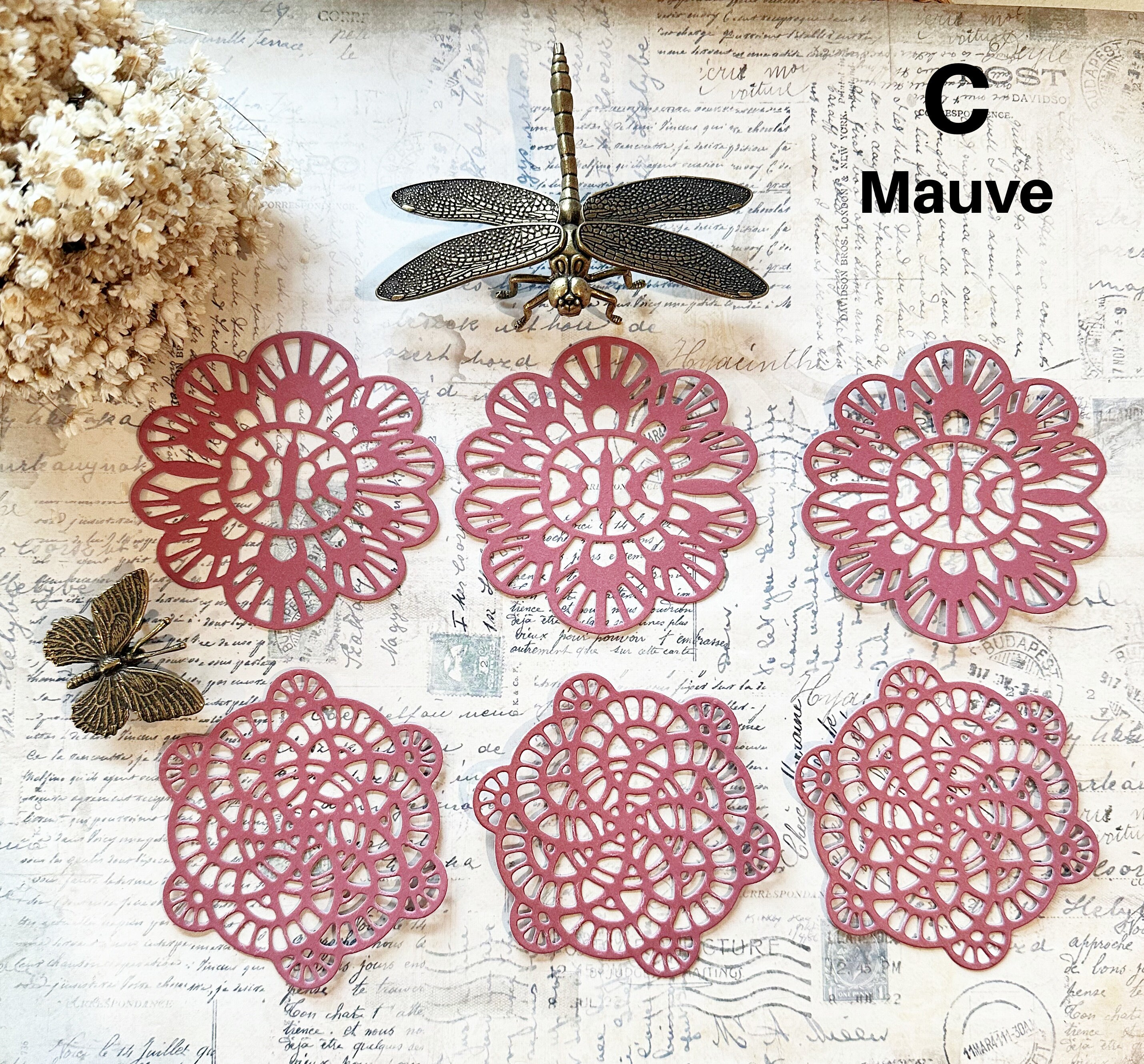 Paper Doilies Die Cut, Junk Journals, Scrapbooking, Bullet Journaling ...