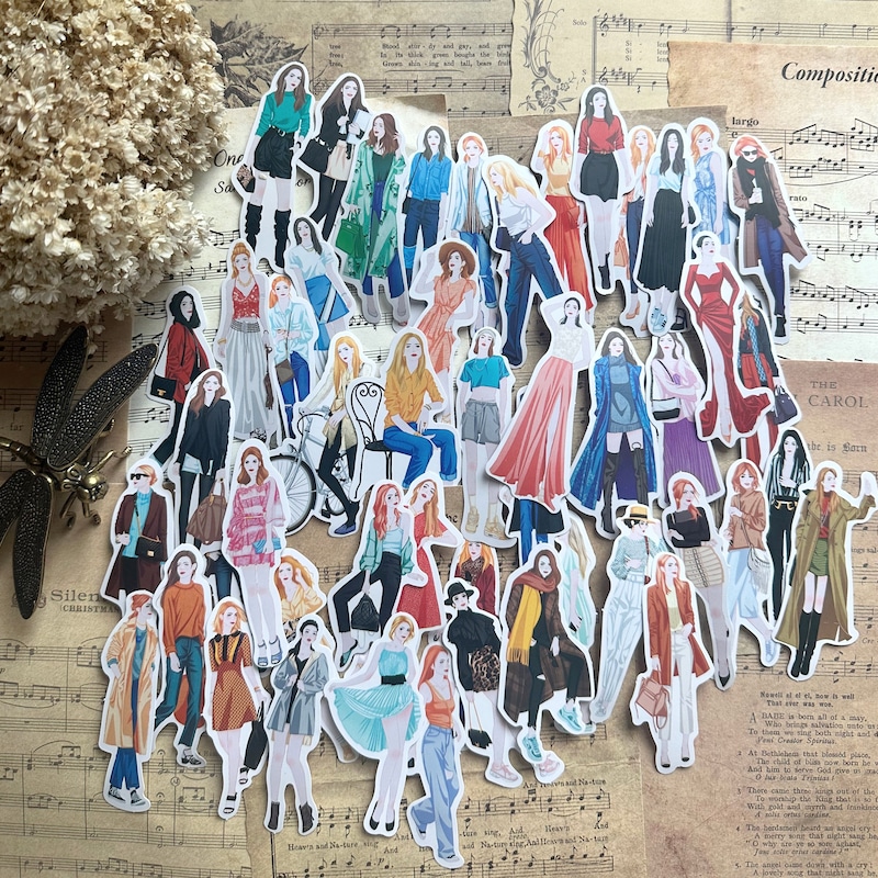 Fashion Stickers - Etsy