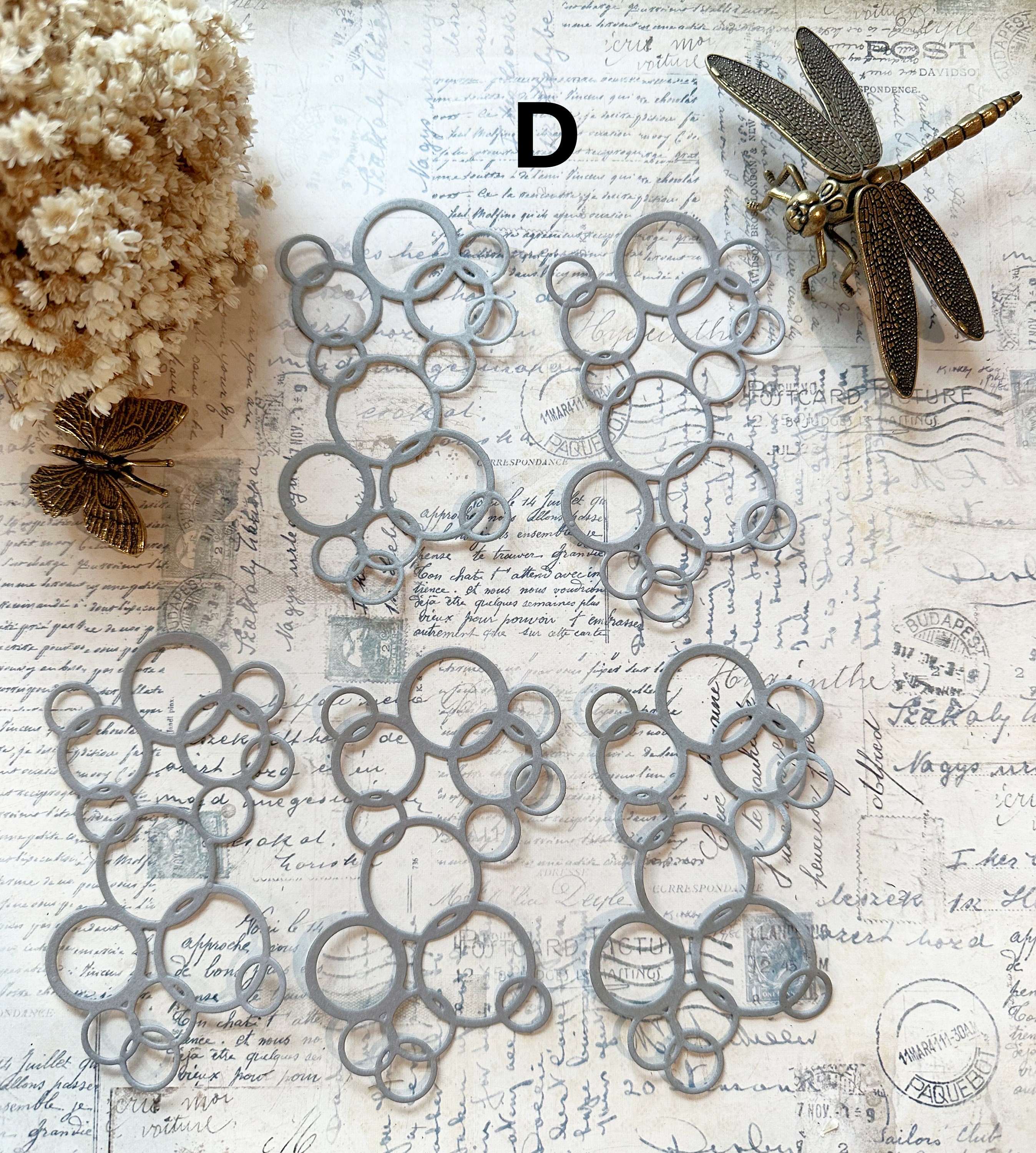 Bubble Circle Die Cut, Junk Journals, Bullet Journals, Daily Planners ...