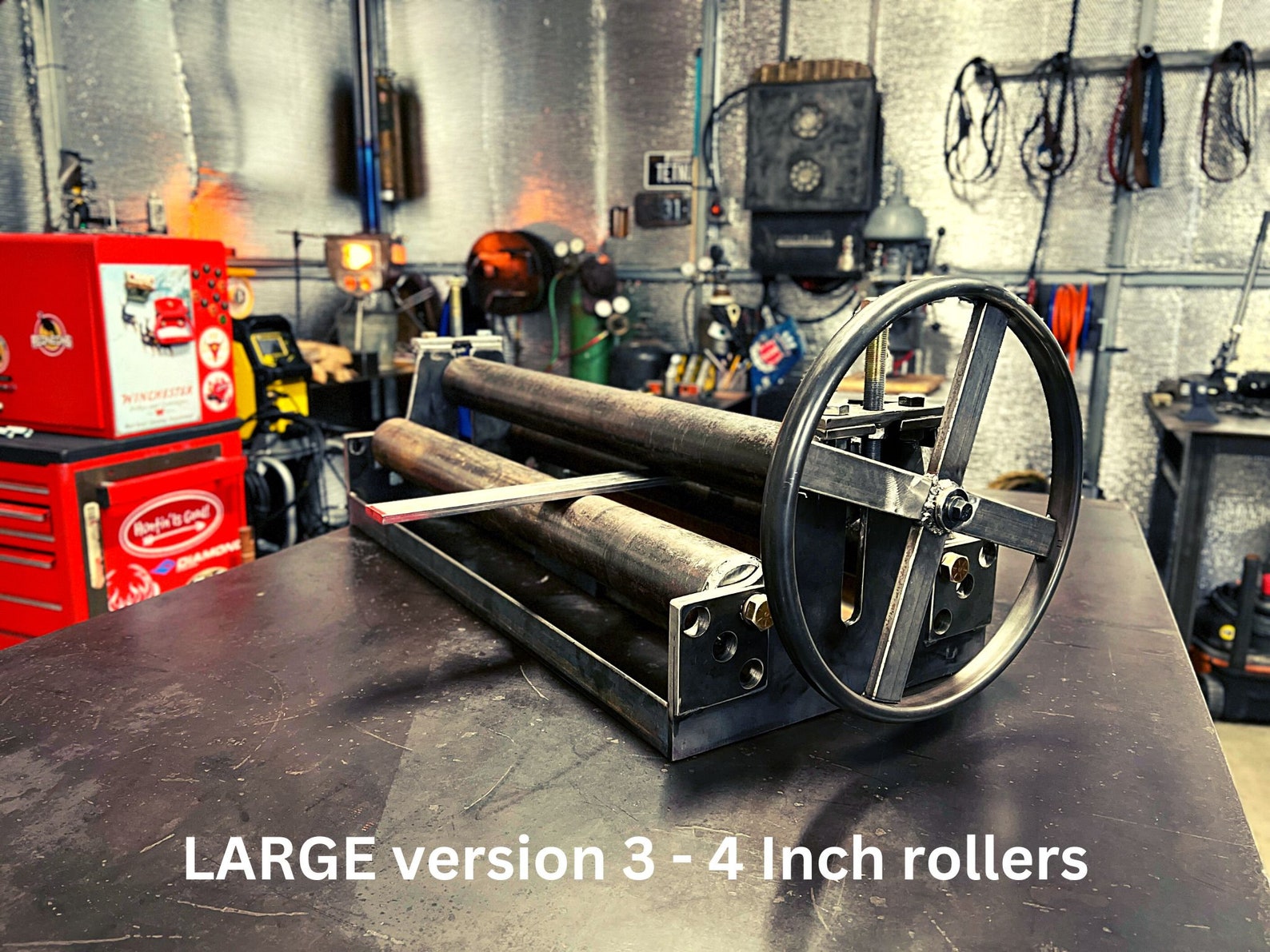 Inch Plans-large Version Hand Crank ADJUSTABLE Metal Roller | Pyramid ...