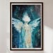 The Veiled Seraph - Visionary Fine Art Print - Etsy