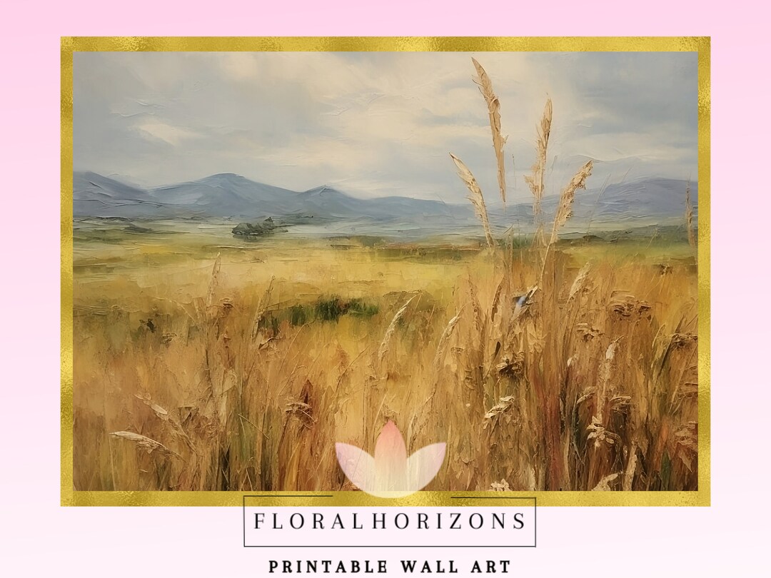 Nature's Gold: Stunning Vintage Wildflower Autumn - Etsy