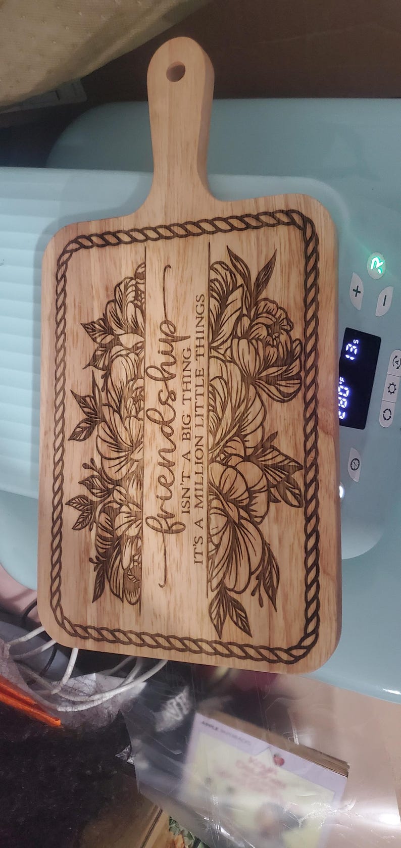 Friendship Engraved Cutting Board | Best Friend Gift | Personalized ...