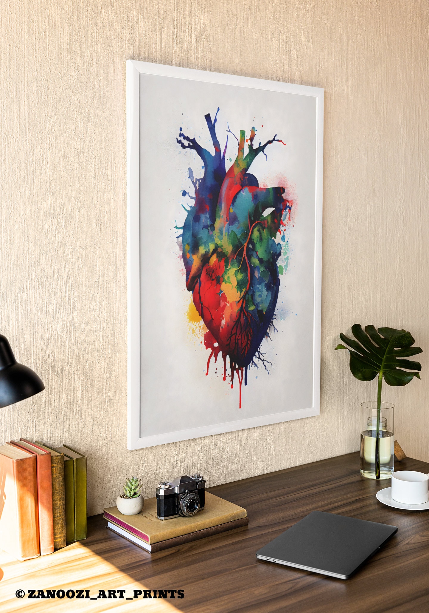Anatomical Heart Art for Cardiology Decor Printable Medical - Etsy
