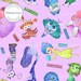 Inside Out 2 Seamless Pattern, Inside Out Sublimation File, Inside Out ...