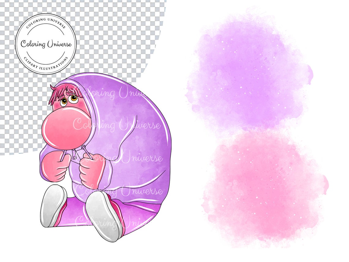 Cute Inside Out 2 Embarrassment Clipart Inside Out Digital Download ...