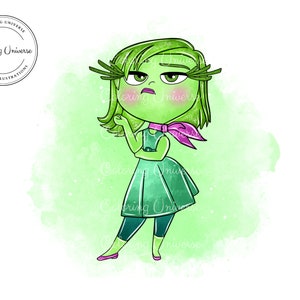 Cute Inside Out 2 Characters Clipart Inside Out Digital Download Inside ...