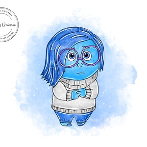 Cute Inside Out 2 Characters Clipart Inside Out Digital Download Inside ...