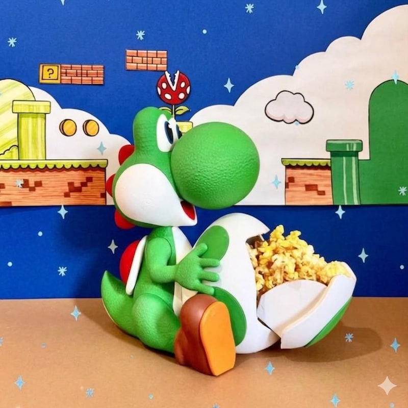 Yoshi Popcorn Buckets - Etsy