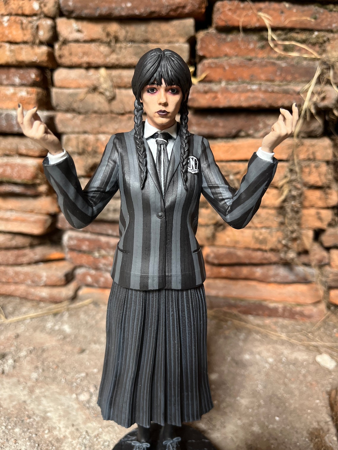 Wednesday Addams Figure - Etsy