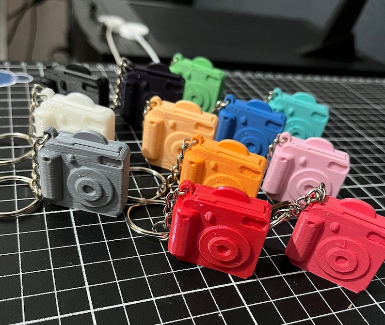 Personalized Instax Camera Photo Keychain - Etsy