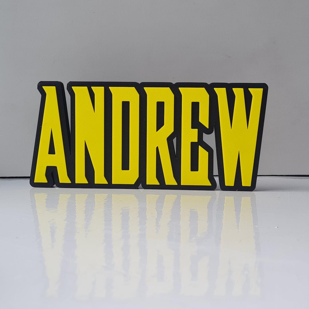Custom 3D Printed Invincible-inspired Name Plaque | Bold Superhero Door ...