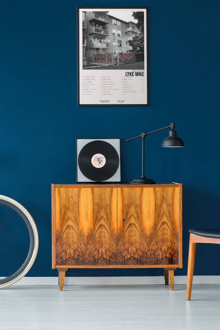Myke Towers - LYKE MIKE | Album Cover Poster For Wall Art sold by Divya ...