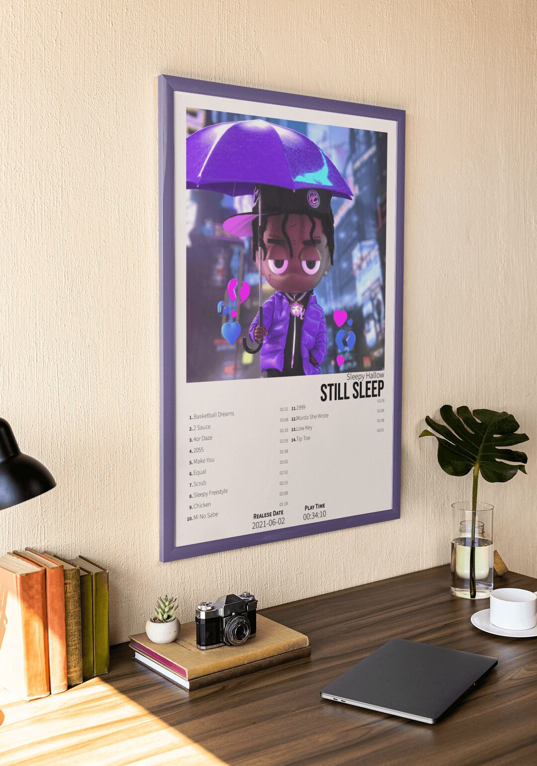 Sleepy Hallow Still Sleep Album Cover Poster for Wall Art - Etsy