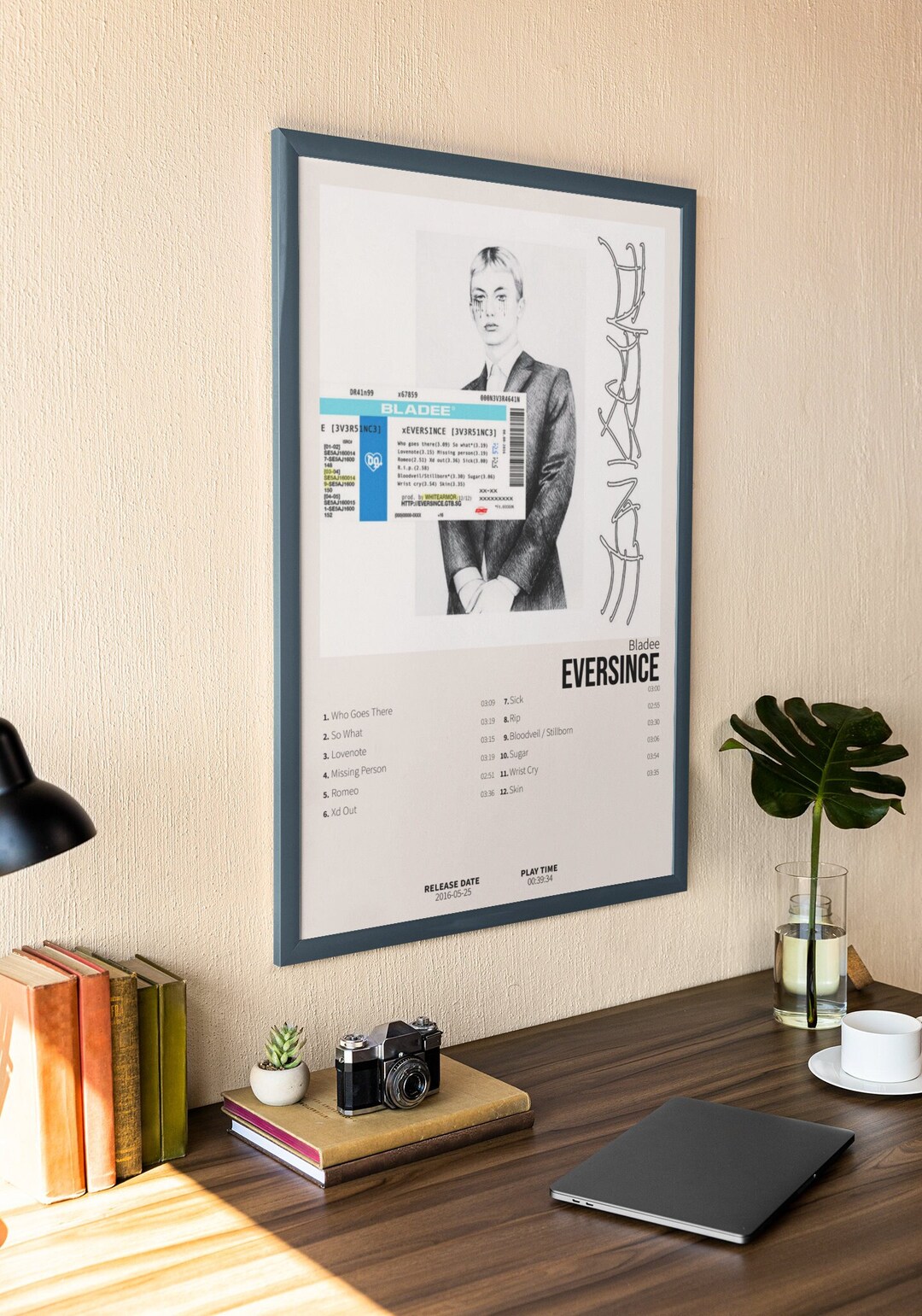 Bladee Eversince Album Cover Poster for Wall Art Home - Etsy
