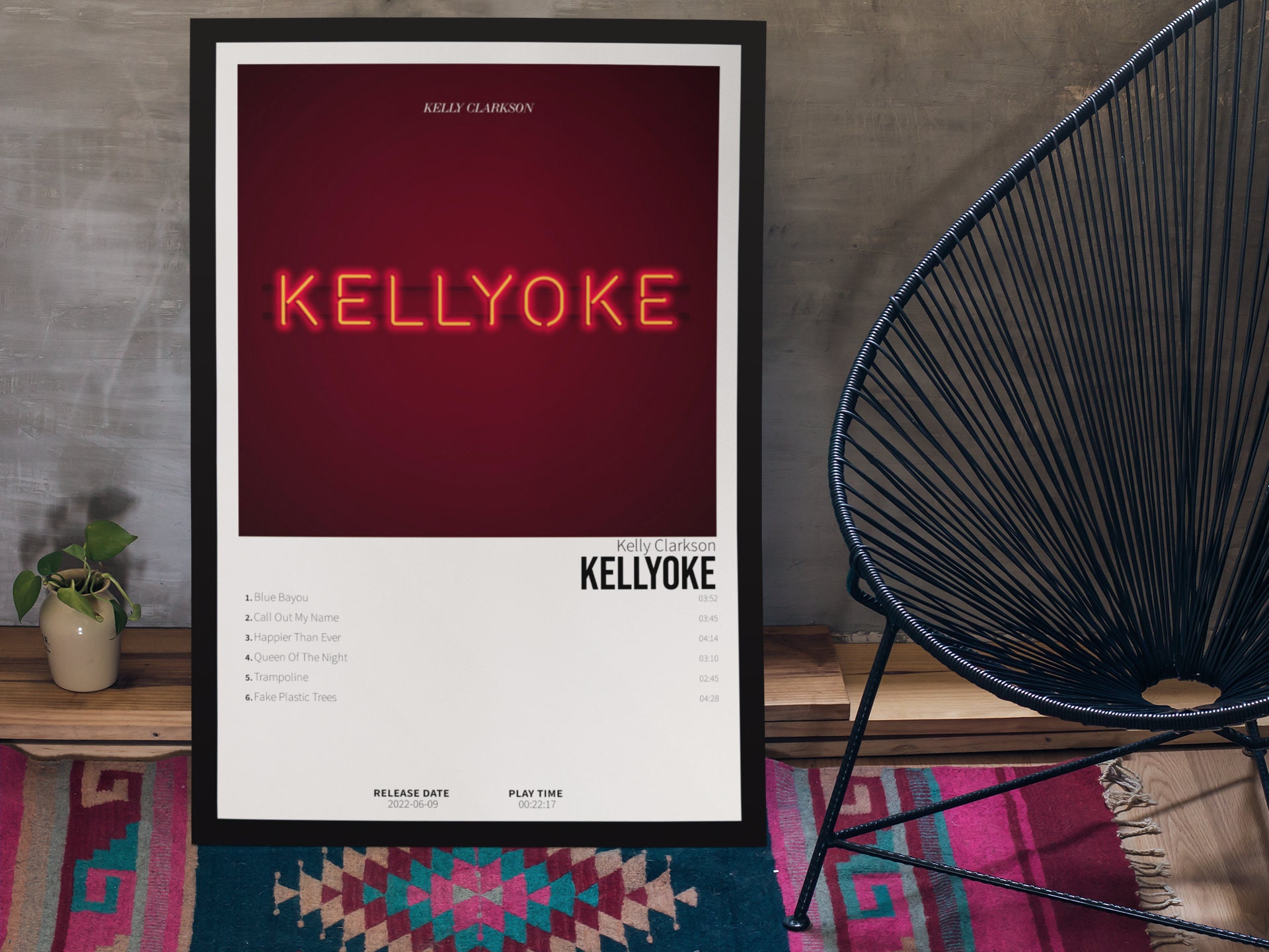 Kelly Clarkson - Kellyoke | Album Cover Poster