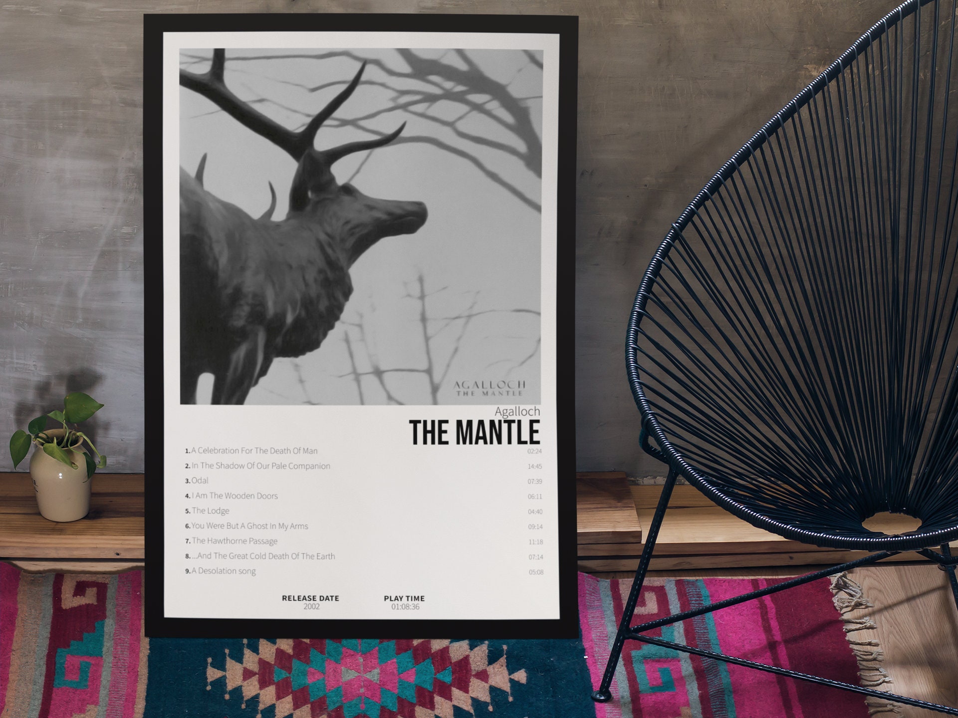 Agalloch - The Mantle | Album Cover Poster For Wall Art