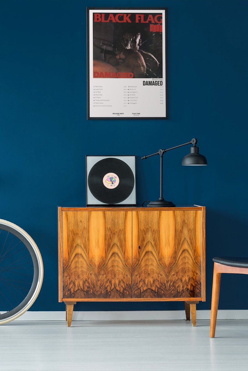 Black Flag - Damaged | Album Cover Poster