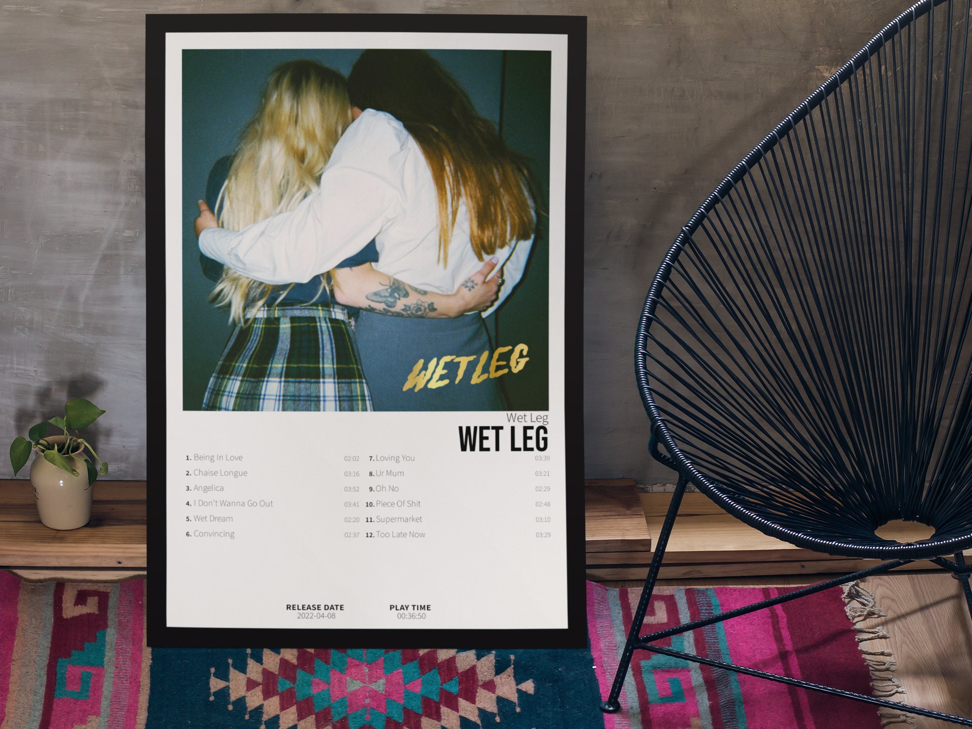 Wet Leg - Wet Leg | Album Cover Poster For Wall Art sold by Thien | SKU ...