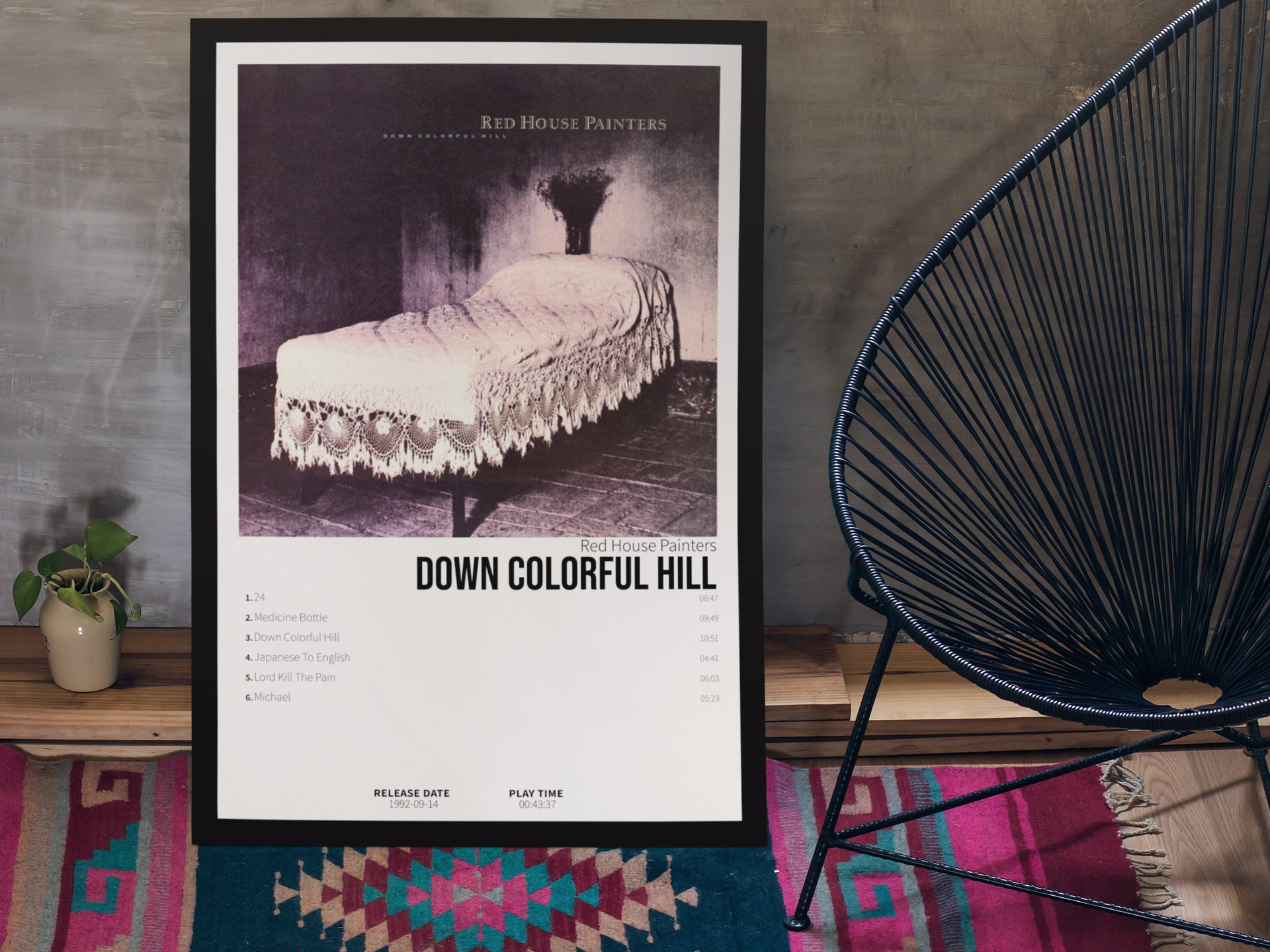 Red House Painters - Down Colorful Hill | Album Cover Poster sold by ...