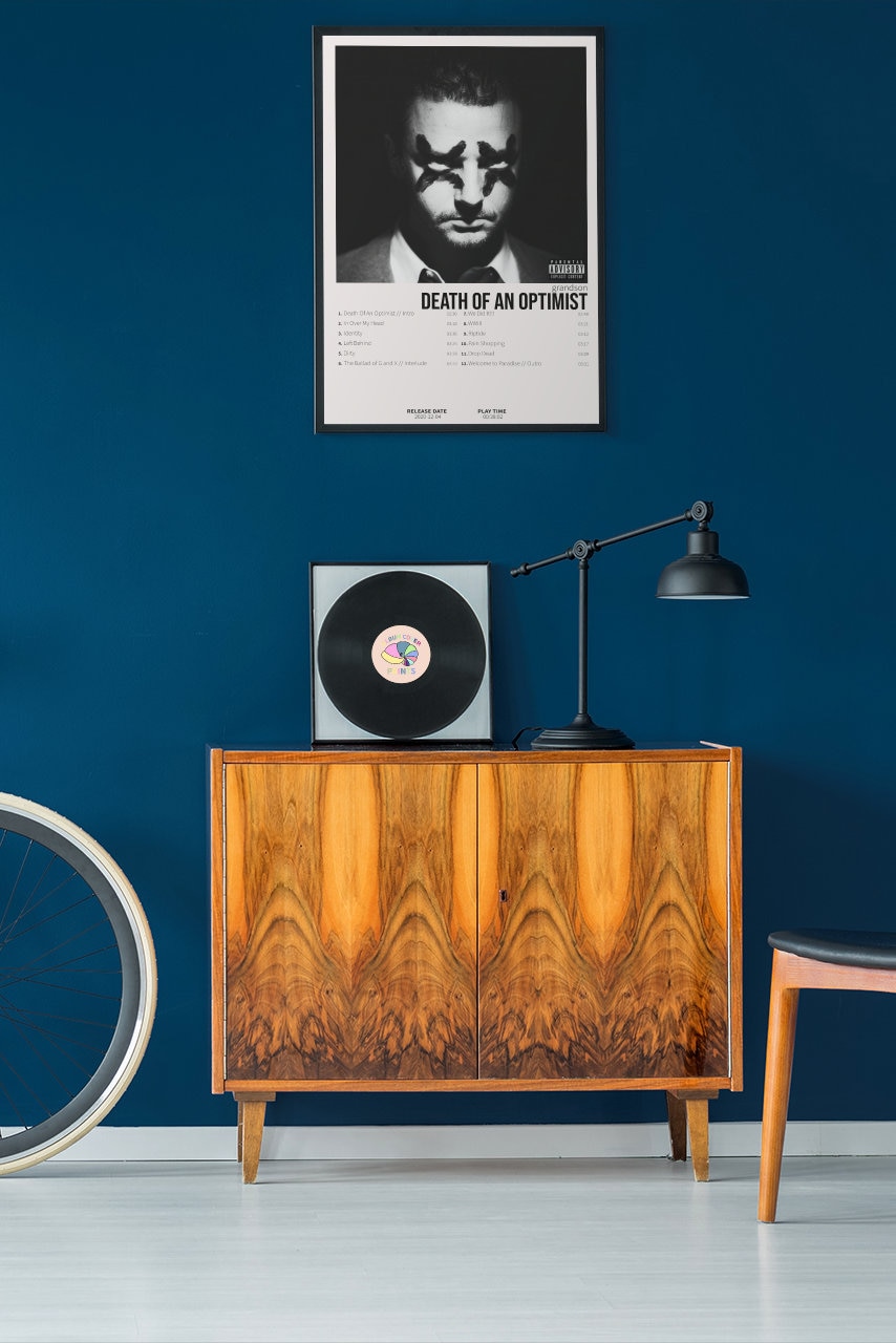 Grandson - Death Of An Optimist | Album Cover Poster Designed & Sold By ...