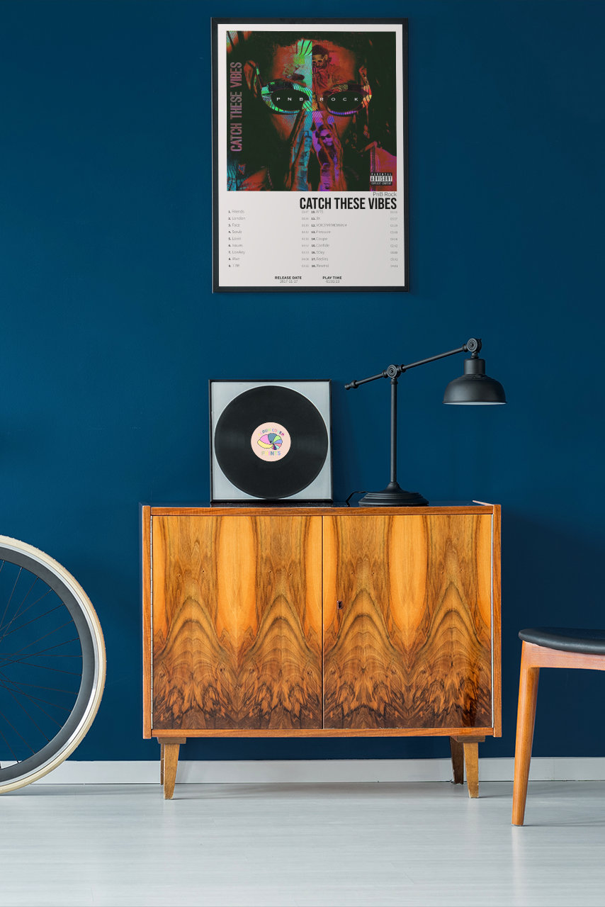 Pnb Rock - Catch These Vibes | Album Cover Poster Designed & Sold By ...