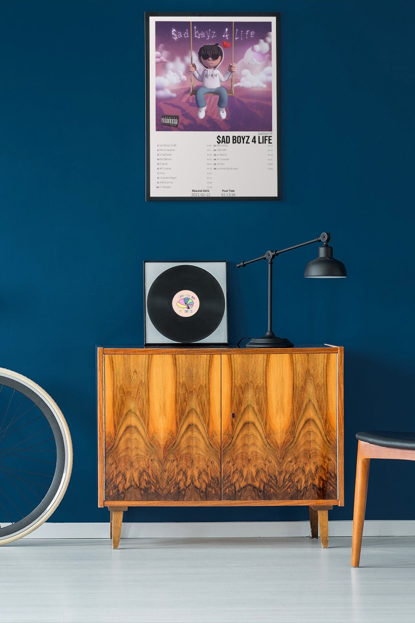 Junior H - Sad Boyz 4 Life | Album Cover Poster For Wall Art