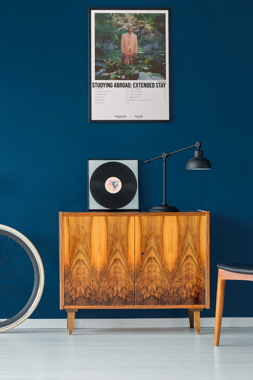 Masego - Studying Abroad: Extended Stay | Album Cover Poster sold by ...