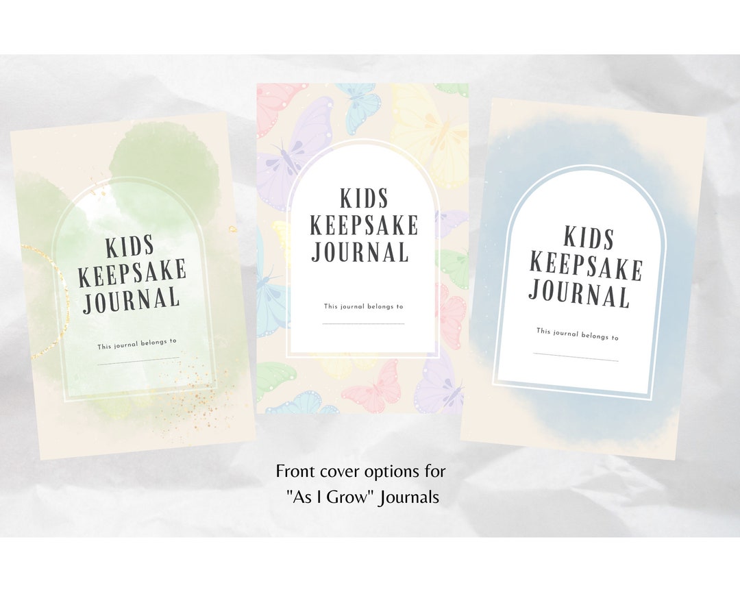 As I Grow Journal Butterflies - Pre-k Through 12th Grade, Kids Journal ...