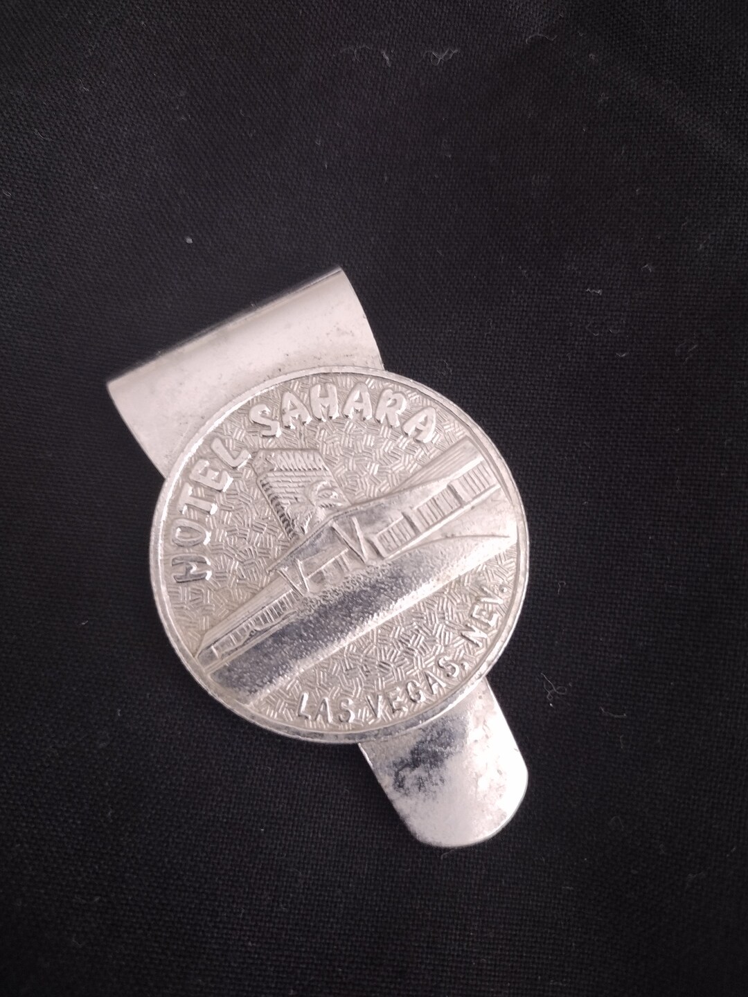 Silver Large Money Clip, Old Las Vegas Sahara Casino - Etsy