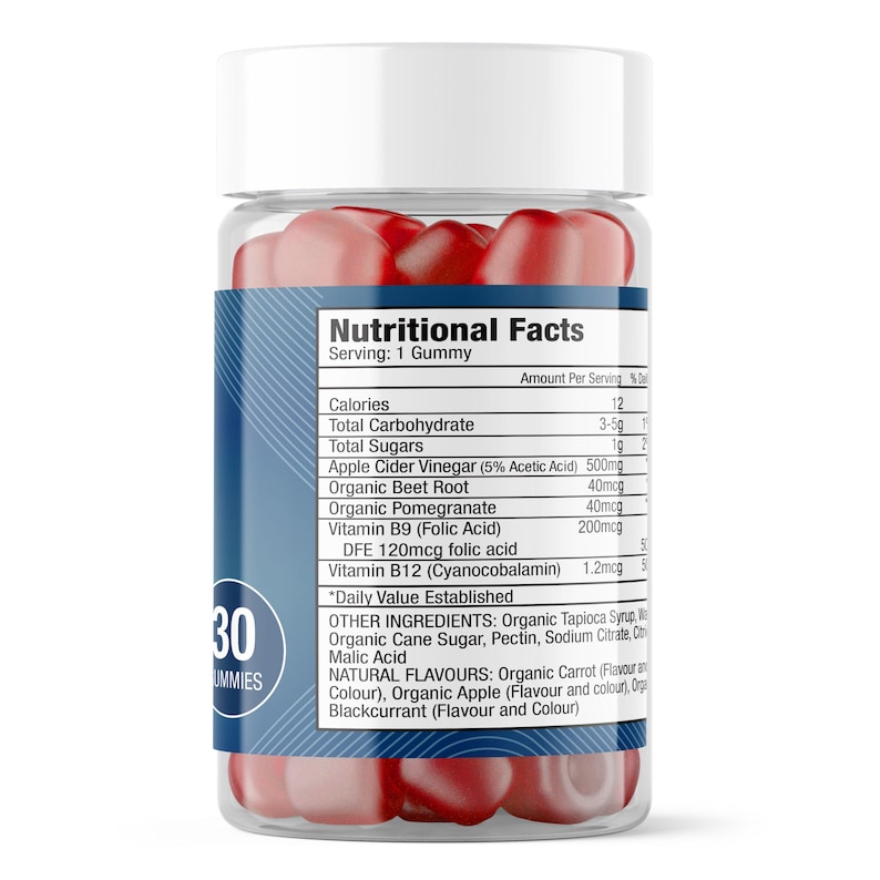 Fitbites Gummies 30 Gummies 1 Month Supply Suitable for - Etsy UK