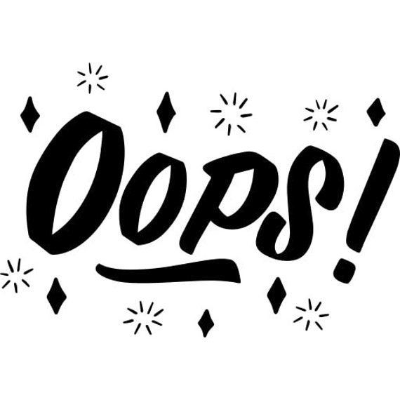 Oops Graphic