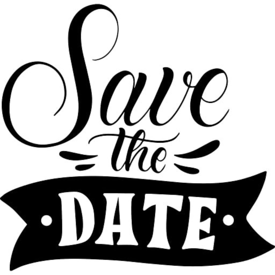 Digital Download - Wedding Save the Date With Flower Jpg Images for ...