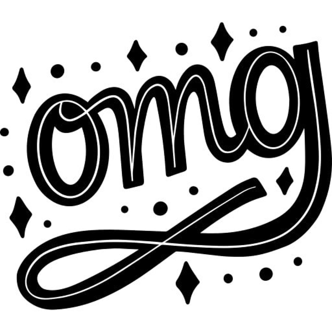 Digital Download - OMG SVG PNG Jpg Images for Cricut, Graphic Design ...