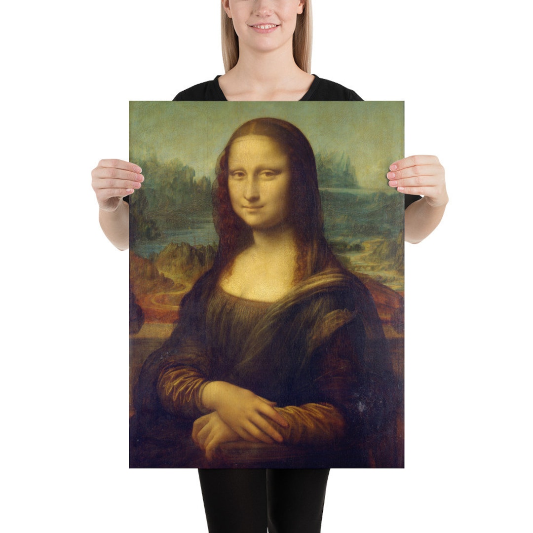 Mona Lisa Beautiful Enhanced Matte Paper Poster - Etsy