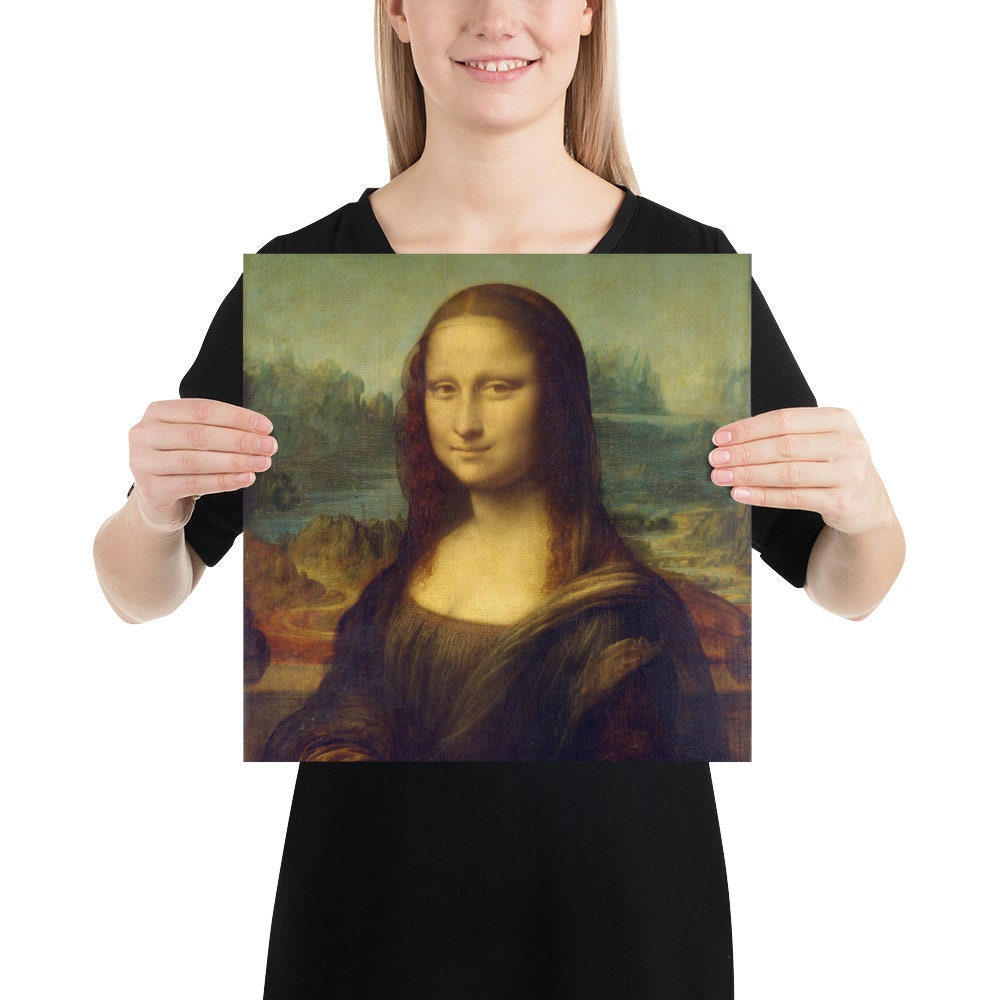 Mona Lisa Beautiful Enhanced Matte Paper Poster - Etsy