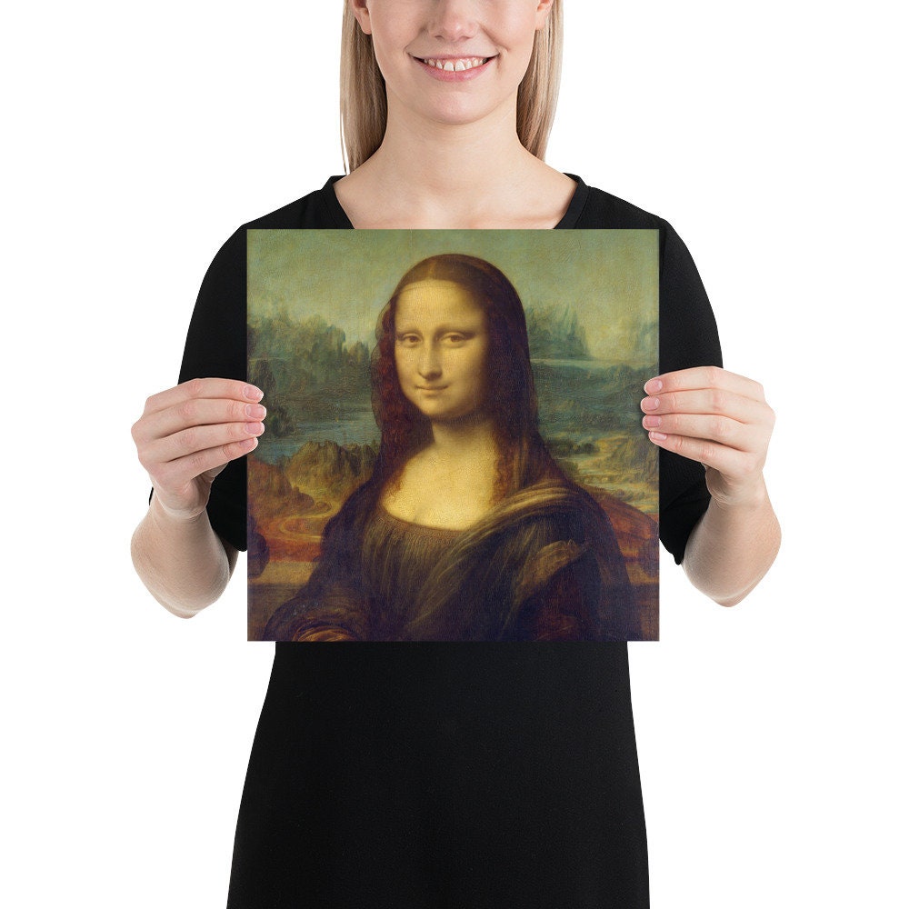Mona Lisa Beautiful Enhanced Matte Paper Poster - Etsy