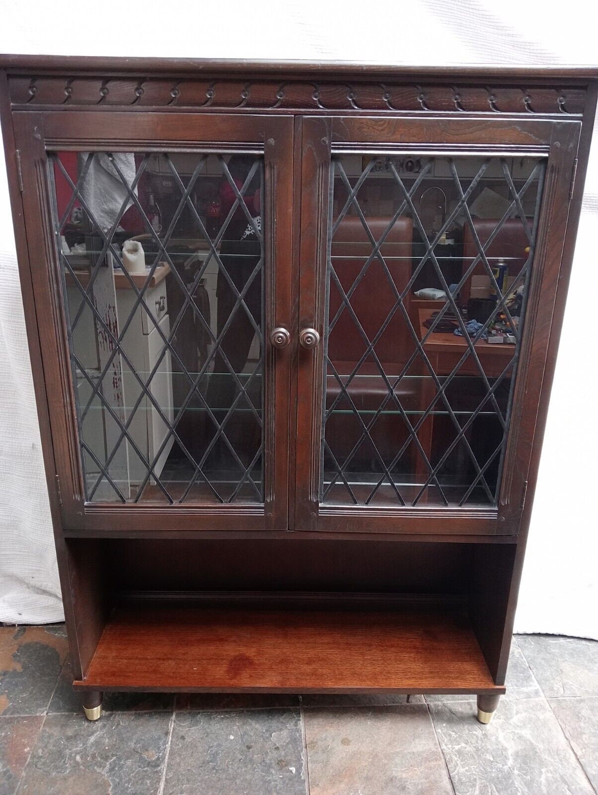 Ercol Display Cabinet - Etsy UK
