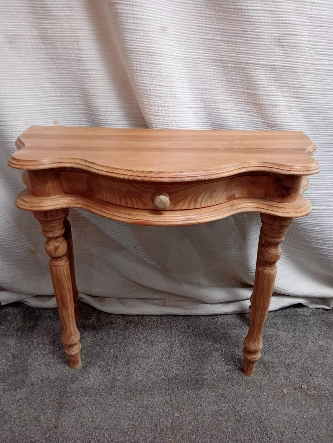 Solid Pine Console/hall Table - Etsy